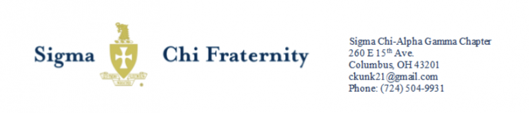 Ohio State Sigma Chi Alumni - Alpha Gama of Sigma Chi Alumni-The Ohio ...